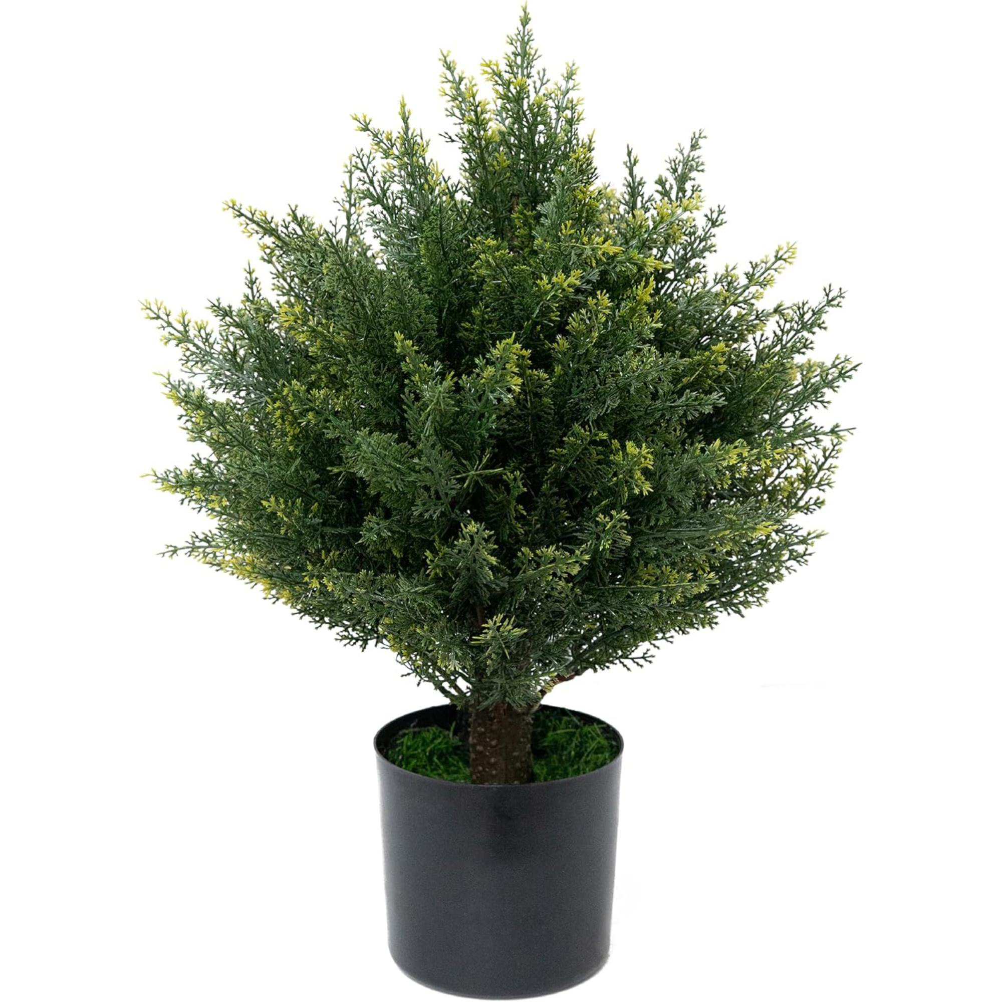 Primrue Artificial Cedar Topiary Artificial Cedar Tree Artificial Cedar ...