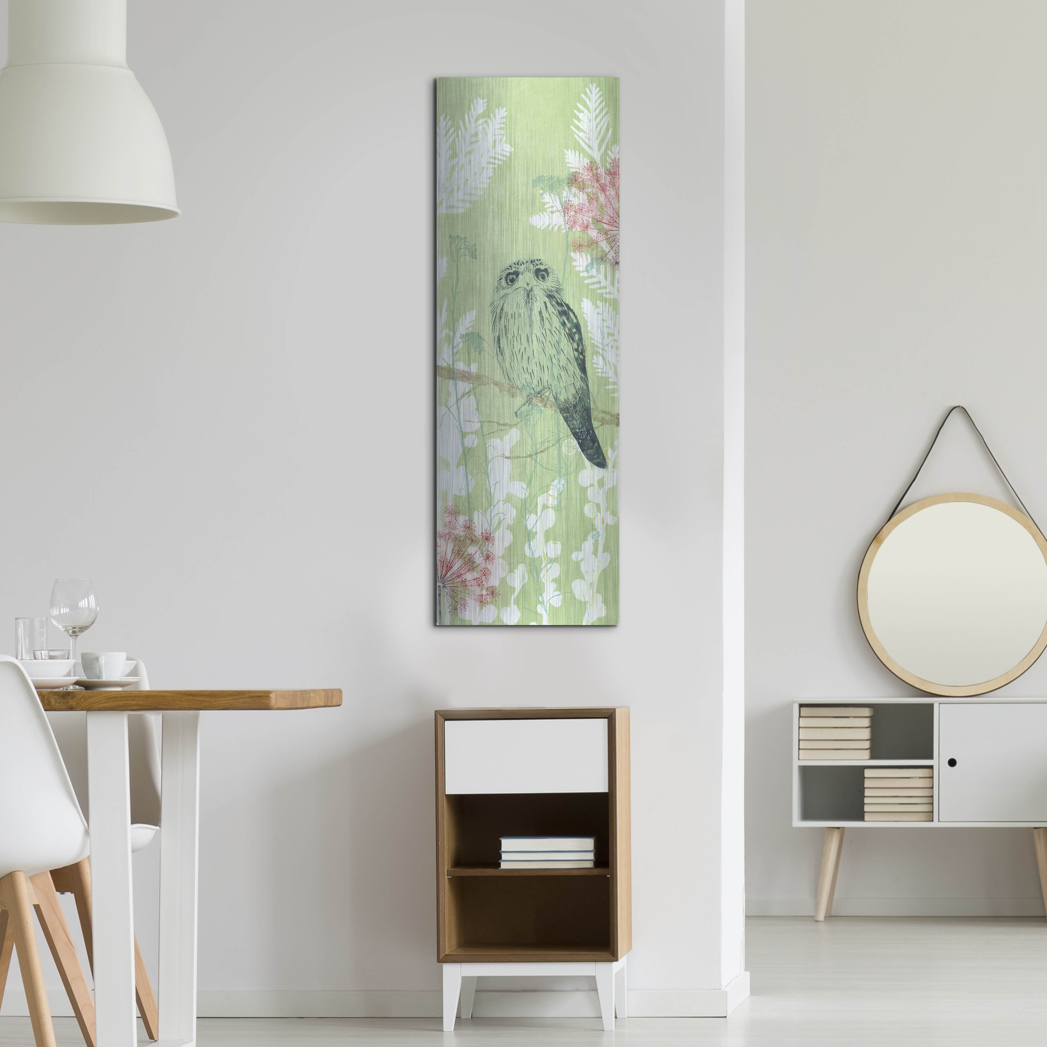 Bungalow Rose The Tranquil Tawny Frog Mouth' by Trudy Rice, Metal Wall ...