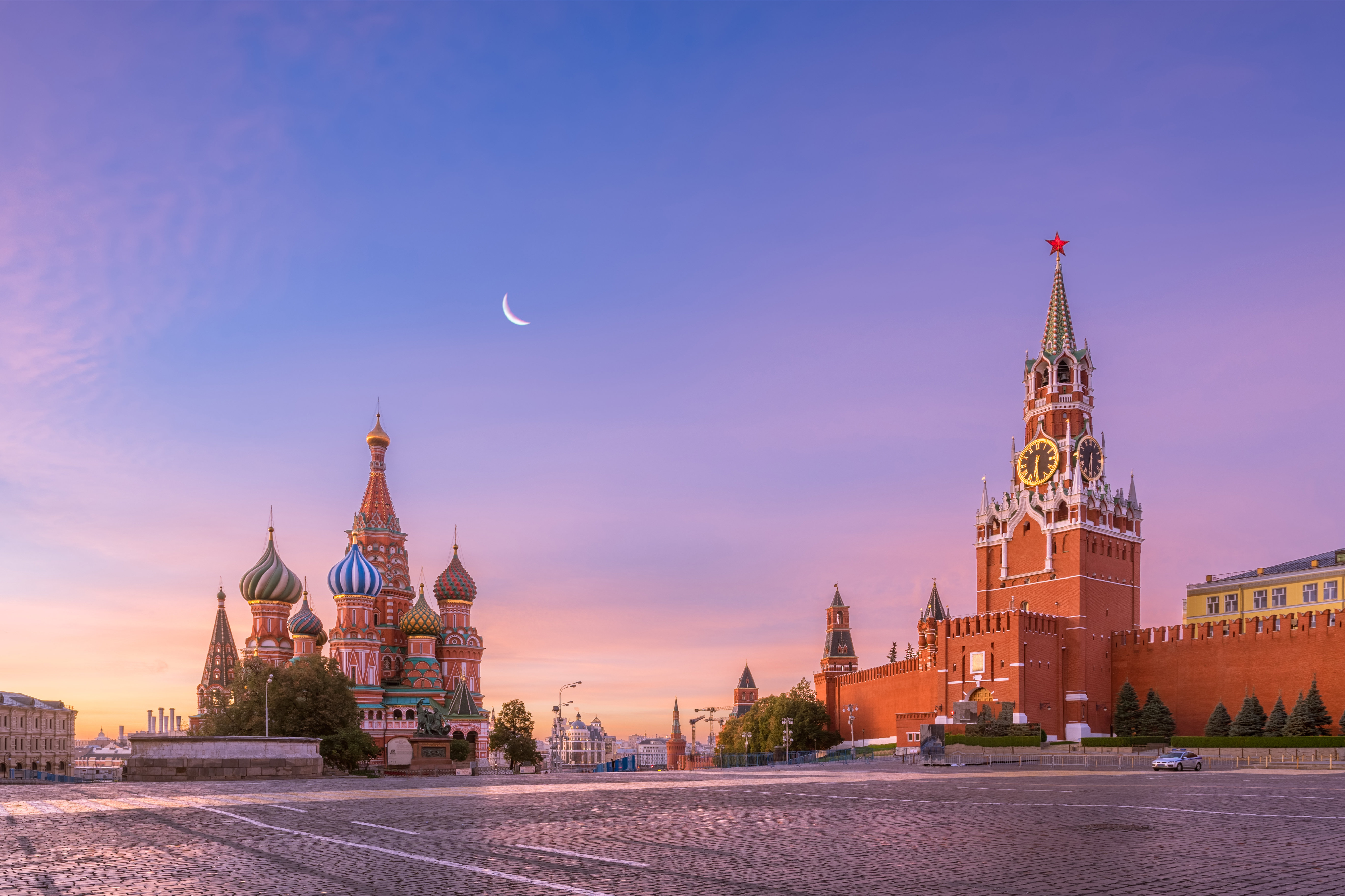Hokku Designs Red Square by Skadr | Wayfair