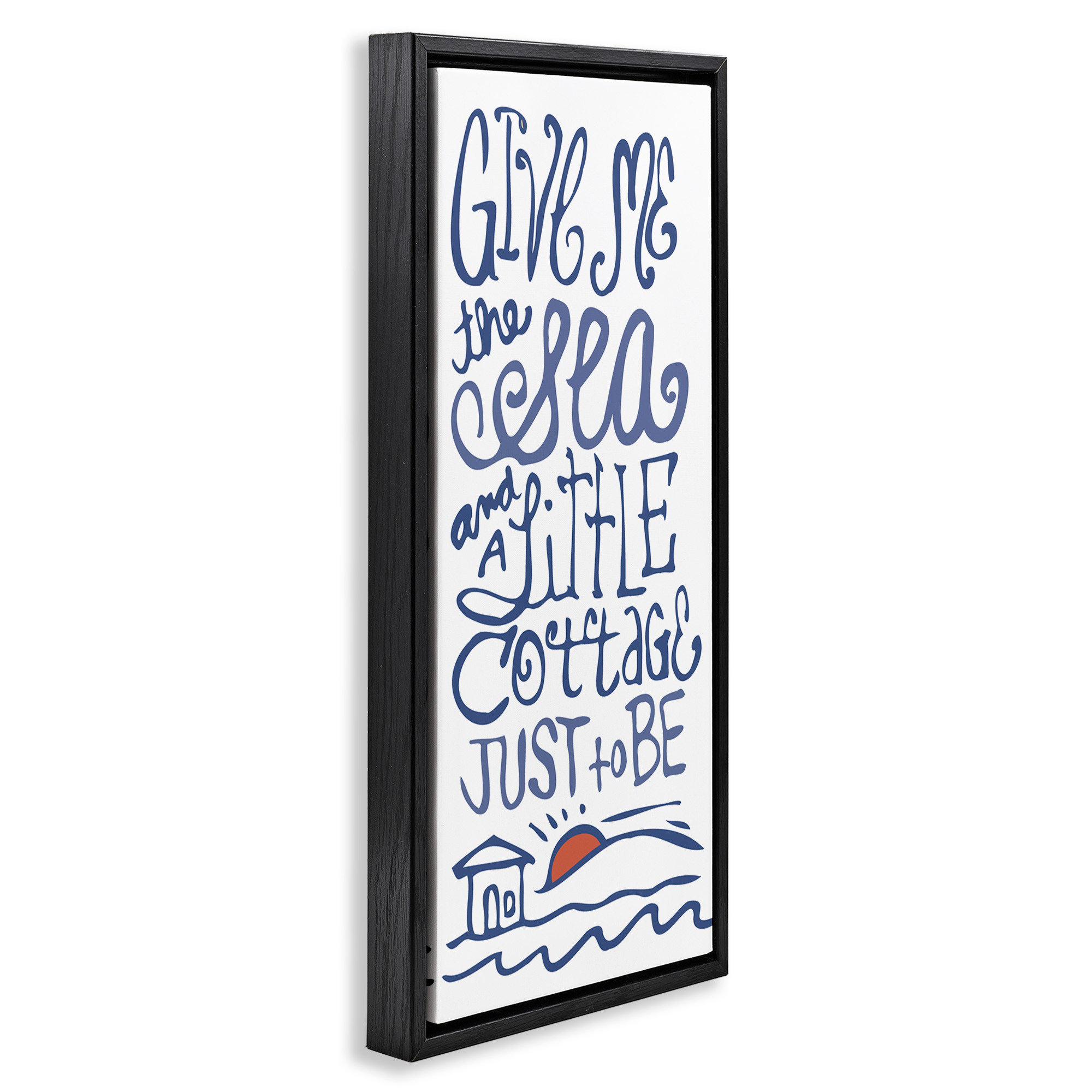 Trinx Sea & Cottage Beach Life Calligraphy | Wayfair