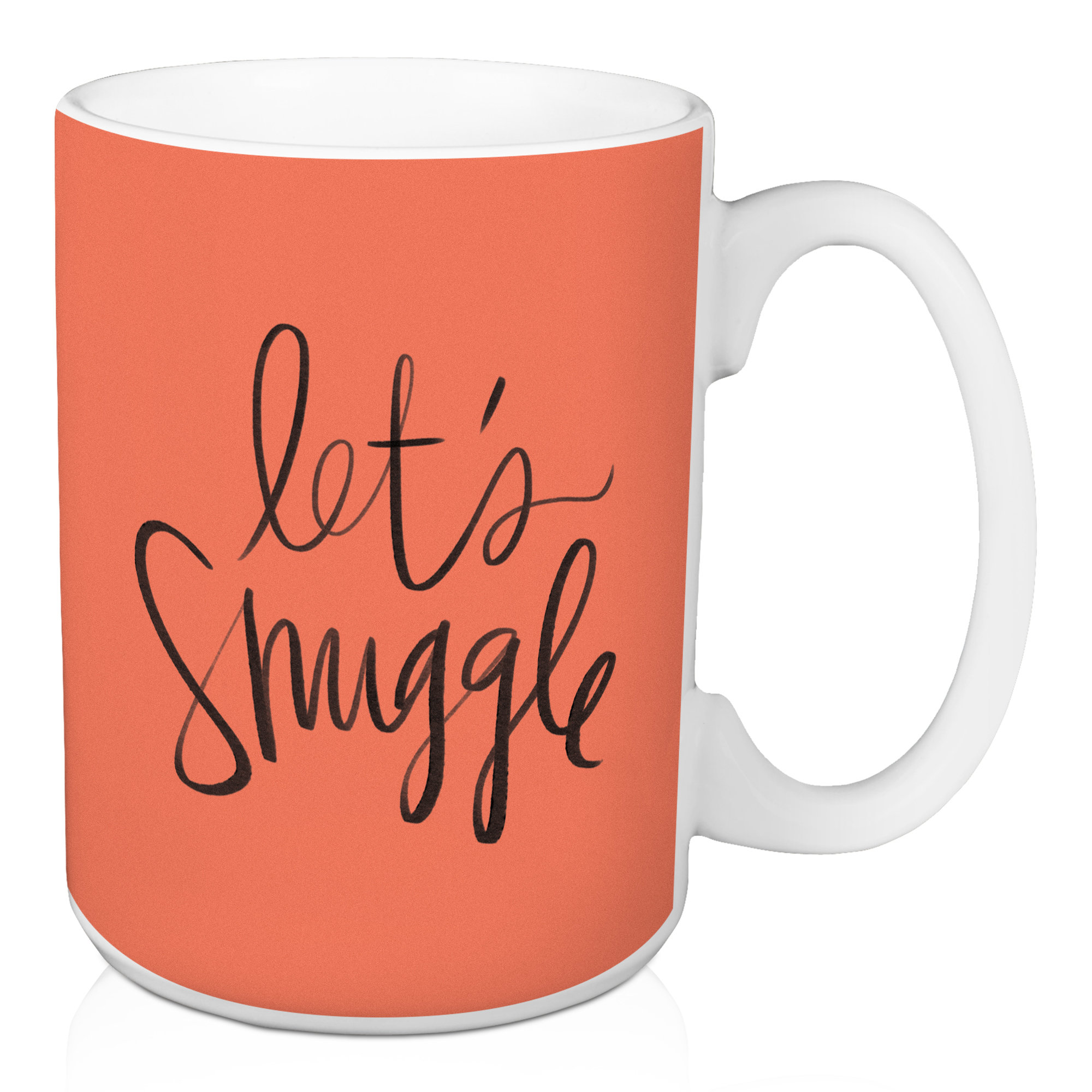 Wrought Studio™ Krause Let's Snuggle Coffee Mug | Wayfair
