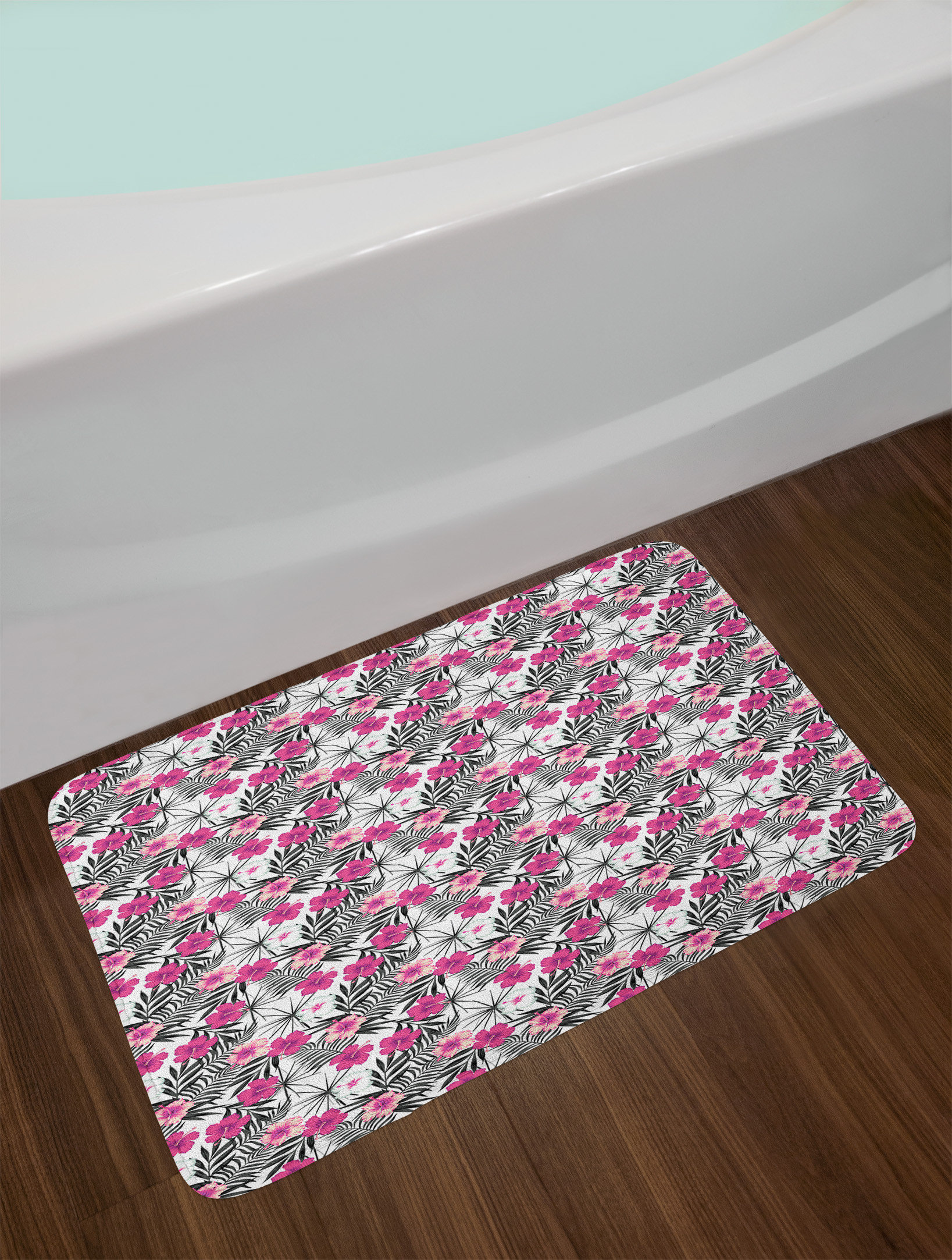 East Urban Home Navleen Bath Mat | Wayfair