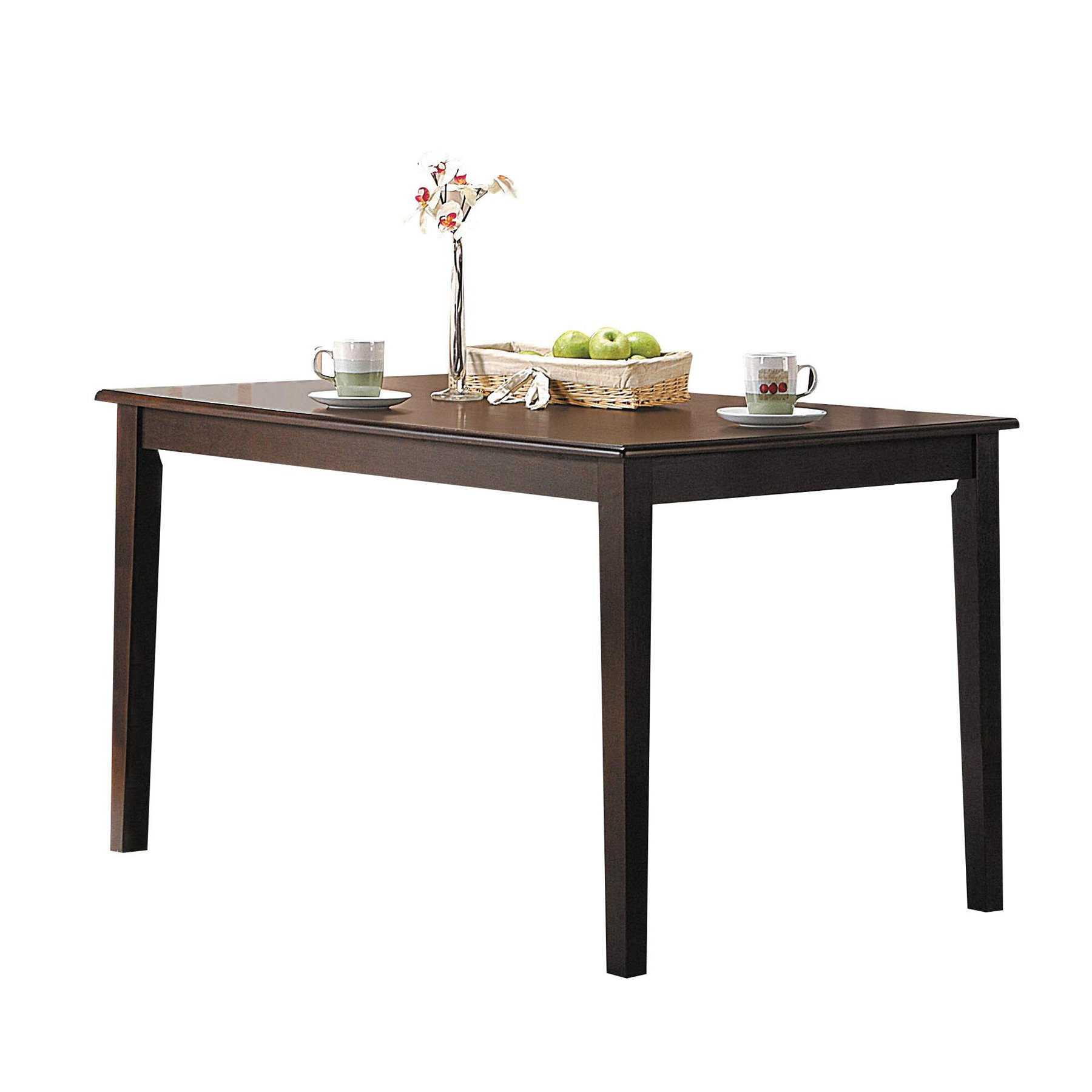 Ebern Designs Cardiff Espresso Finish Dining Table - Wayfair Canada