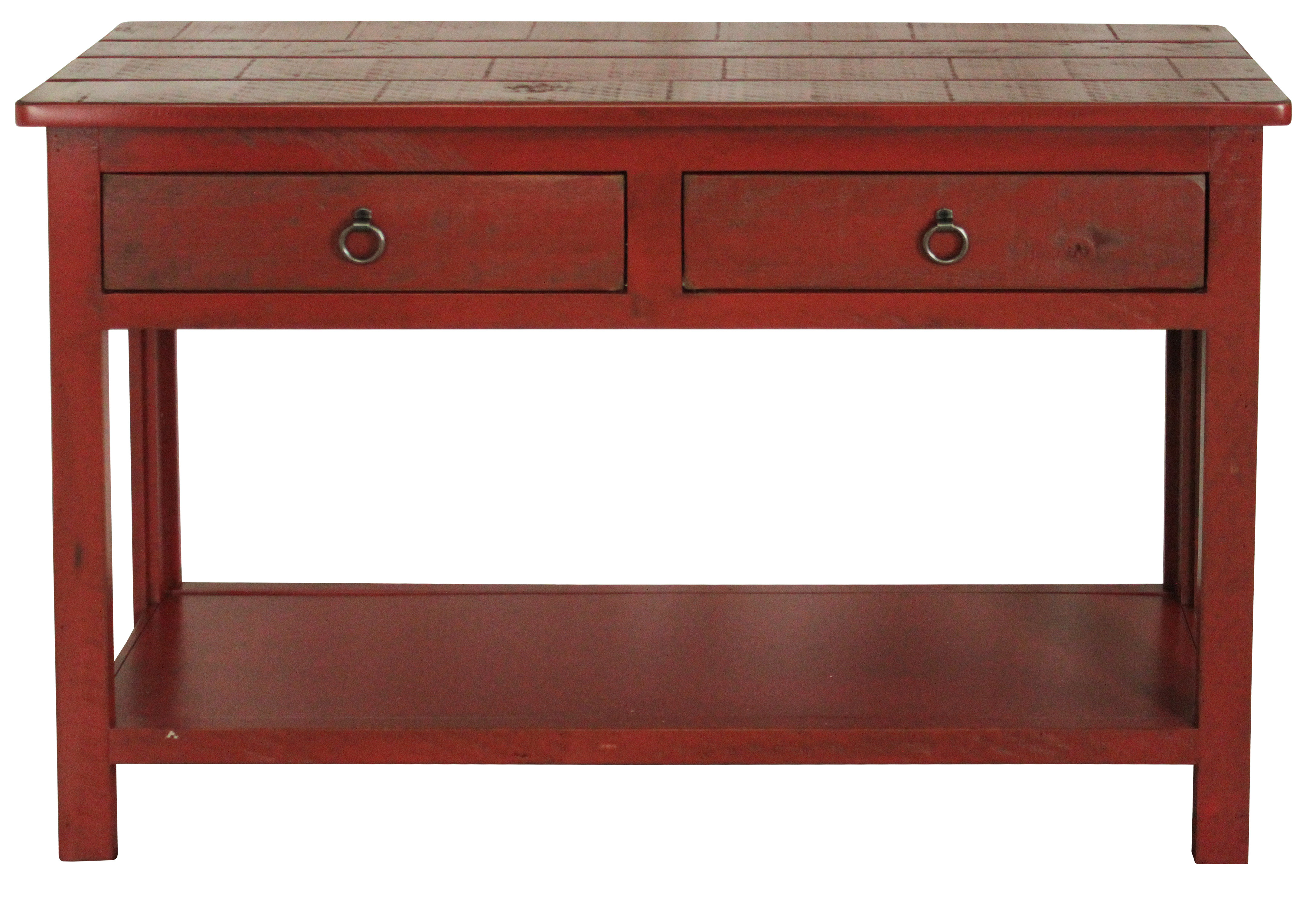 Longshore Tides Mari Rustic Console Table | Wayfair