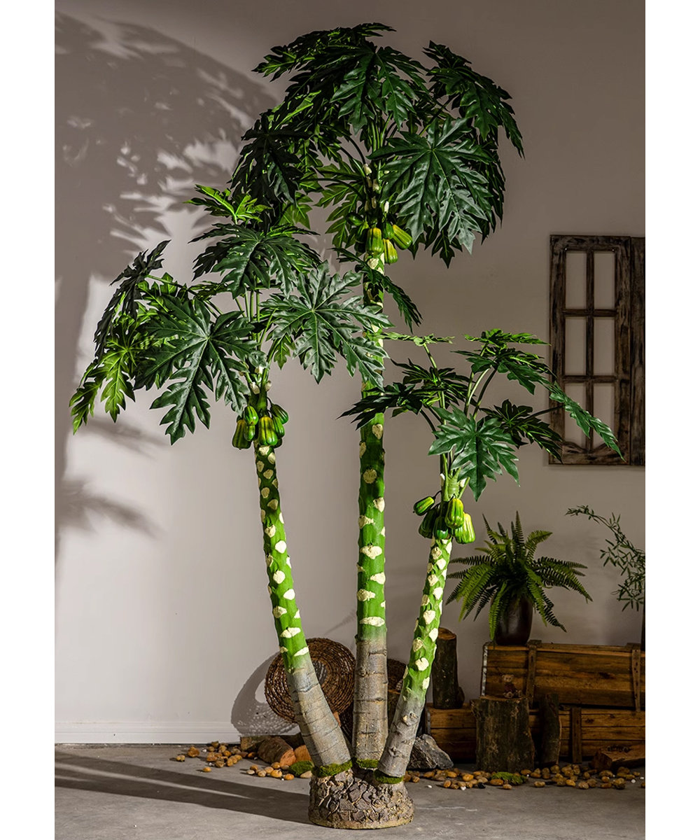 Stella Trek Super Large Artificial Tree Melon Fake Tree Green Plant ...