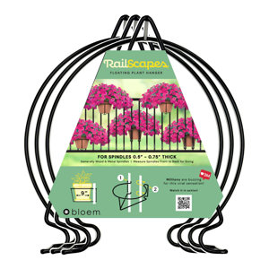 Bloem RailScapes Vertical Gardening Plant Clip For Narrow Spindle ...