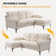 Mercer41 Premont 83'' Upholstered Sofa & Chaise | Wayfair