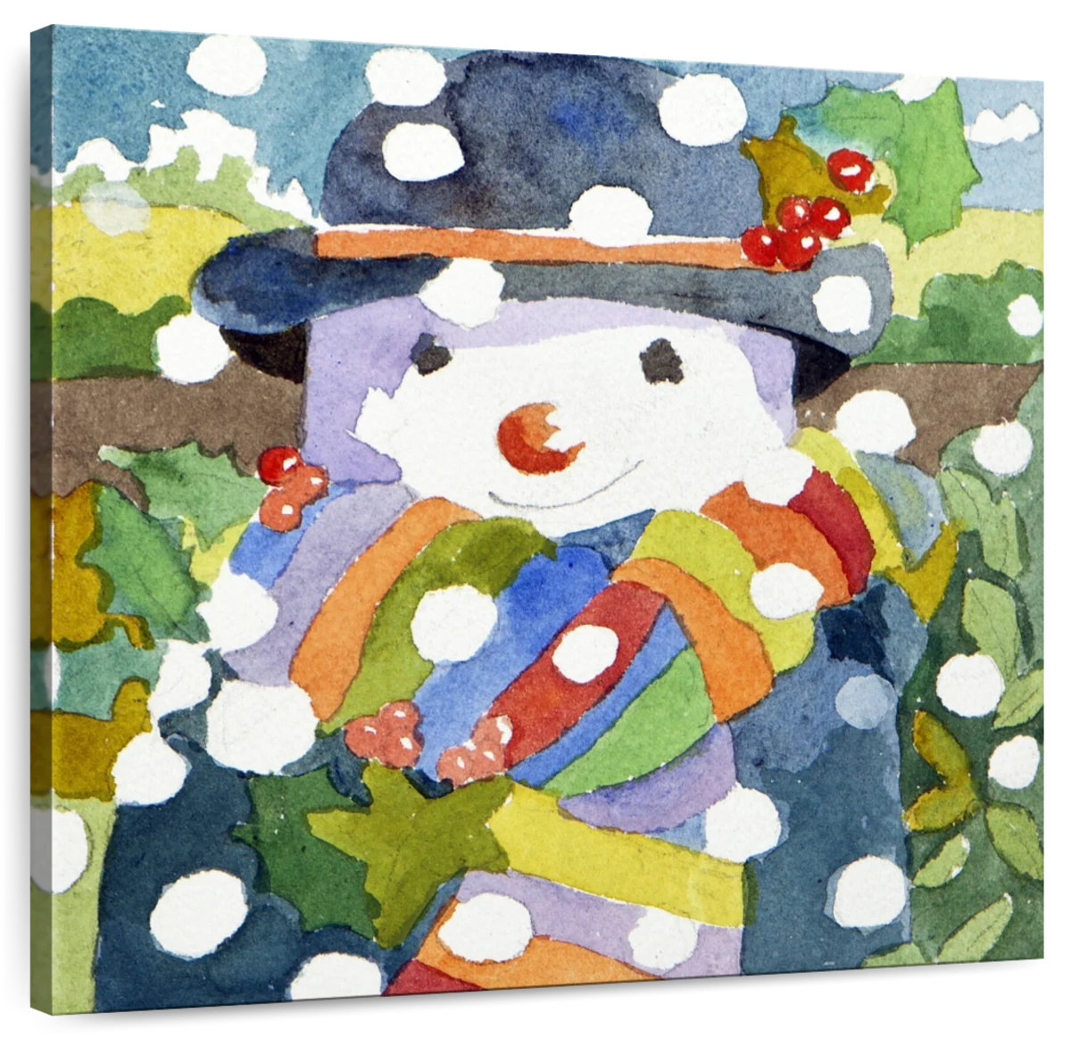 Elephant Stock Snowman In Snow | Wayfair