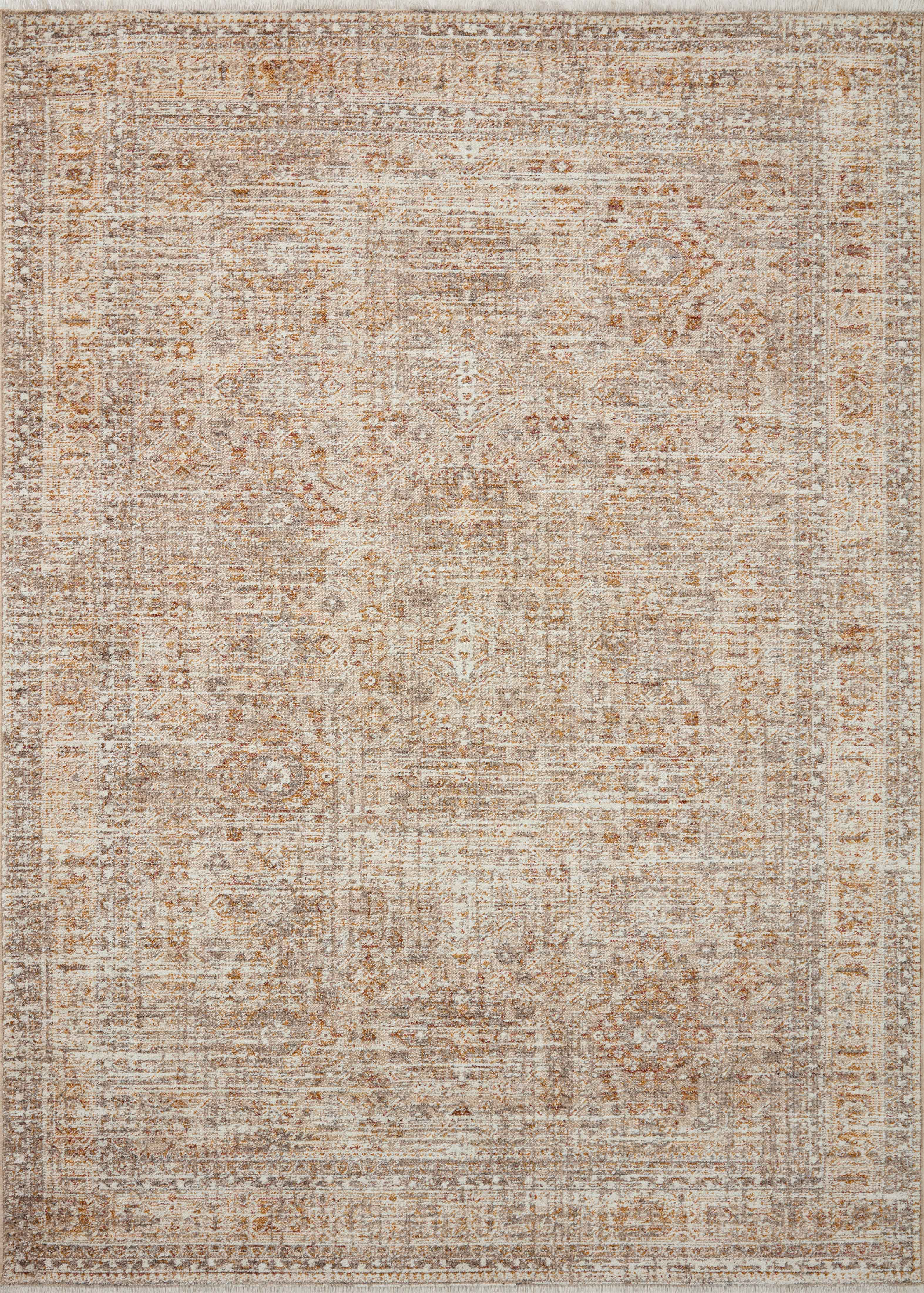 Angela Rose x Loloi Blake Oatmeal / Spice Area Rug & Reviews | Wayfair