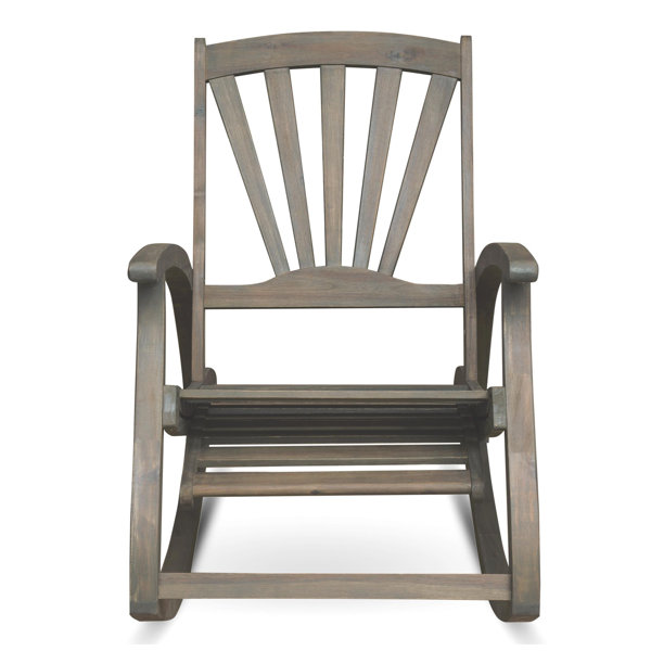 Kozart Solid Wood Rocking Chair | Wayfair