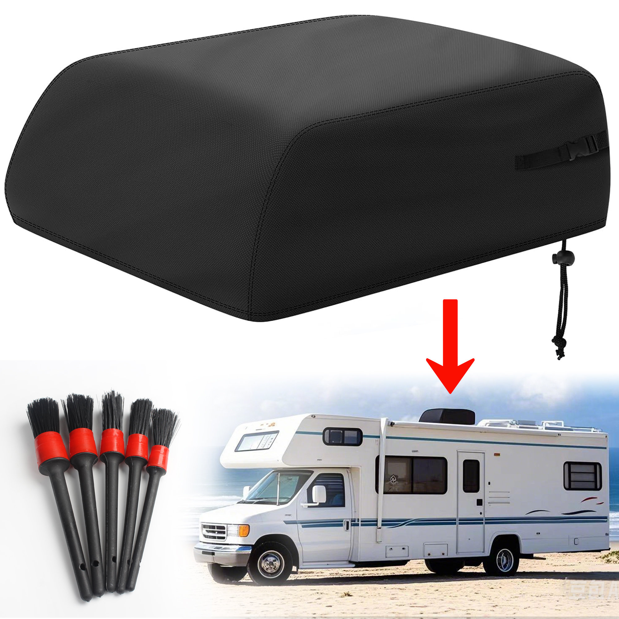 KALMORE RV Air Conditioner Cover,600D Oxford Fabric, for Dometic Brisk ...