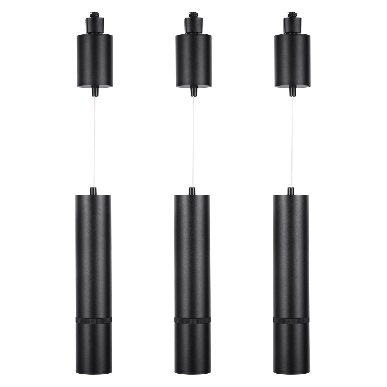 LEDVANS 5cct Retractable Zoomable Track Pendant Light, H Track ...