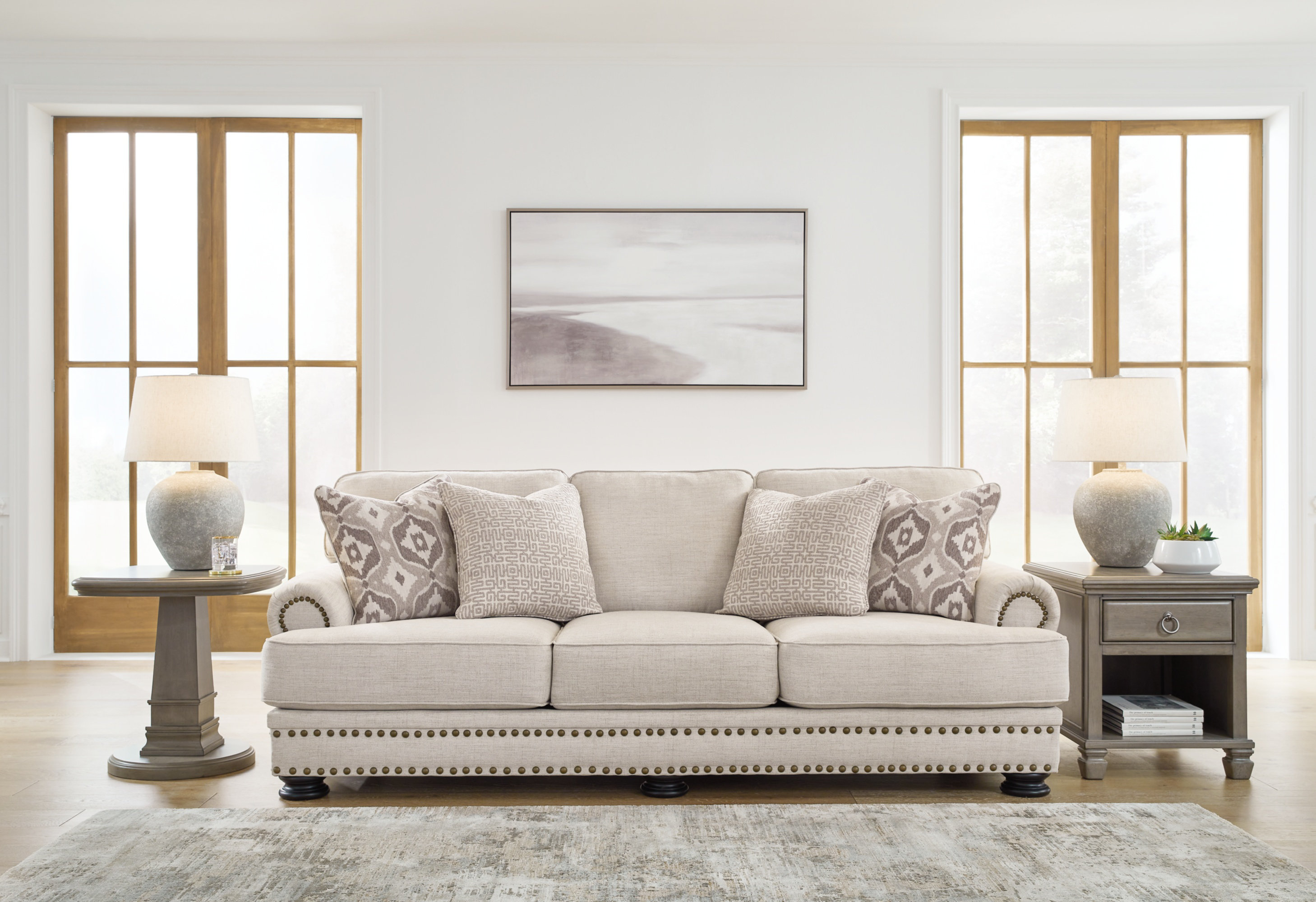 Alcott Hill® Carmita 98'' Chenille Sofa | Wayfair