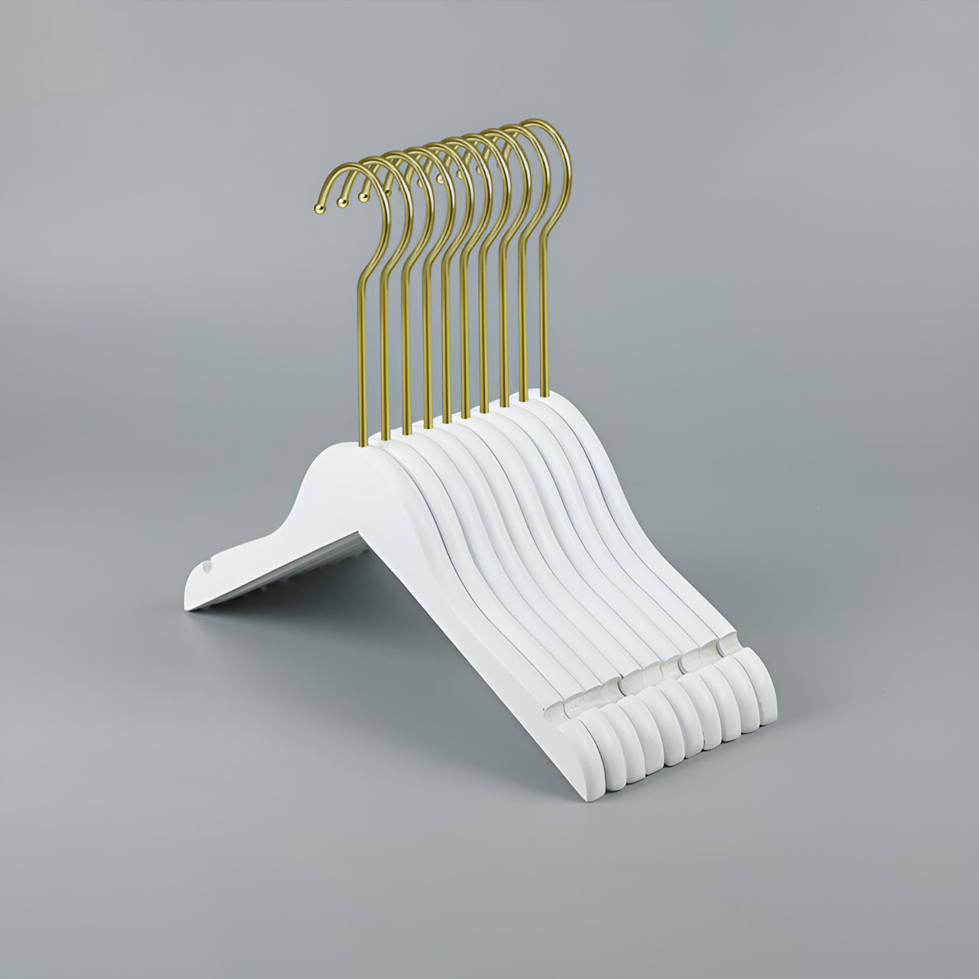 Hokku Designs Modern Wooden Pant Hangers For Home | Wayfair