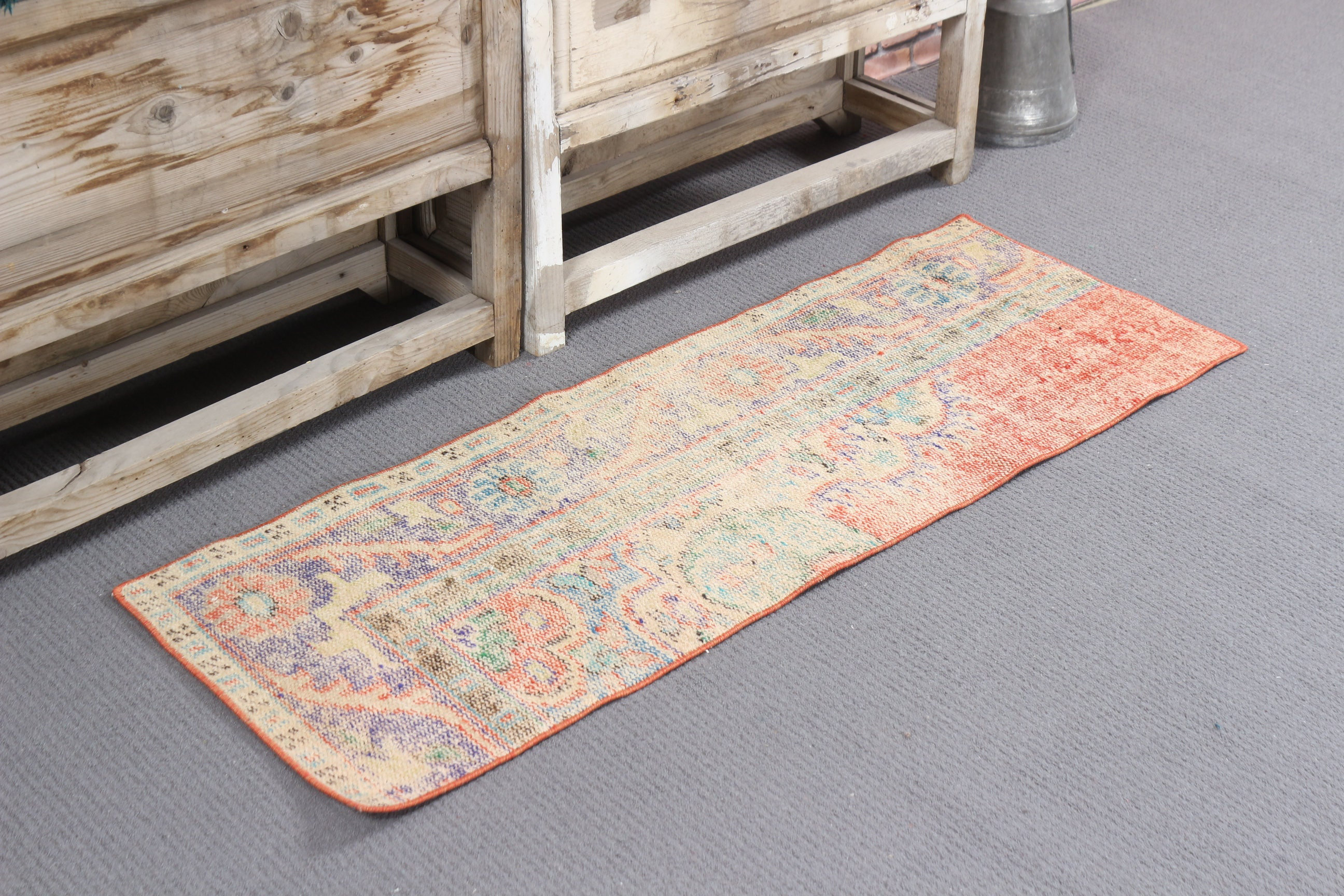 Bungalow Rose Hand Woven Turkish Rug in Vibrant Orange for a Rustic ...