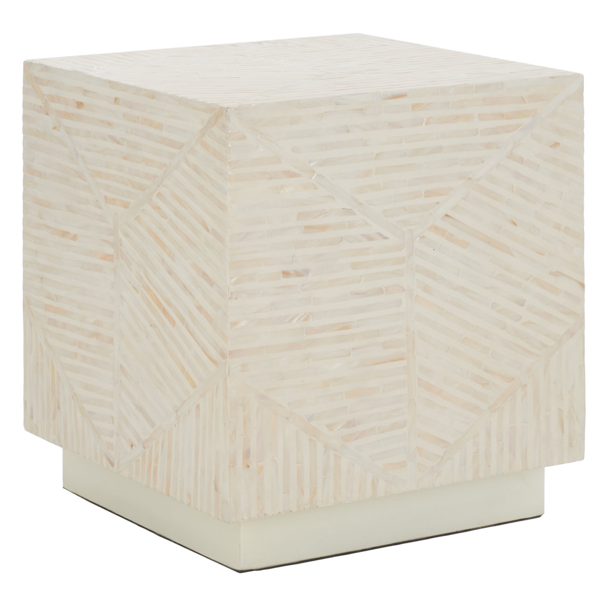 Ivy Bronx Odelia 18.1'' tall Block End Table | Wayfair