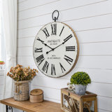 Country / Farmhouse Wall Clocks You'll Love | Wayfair