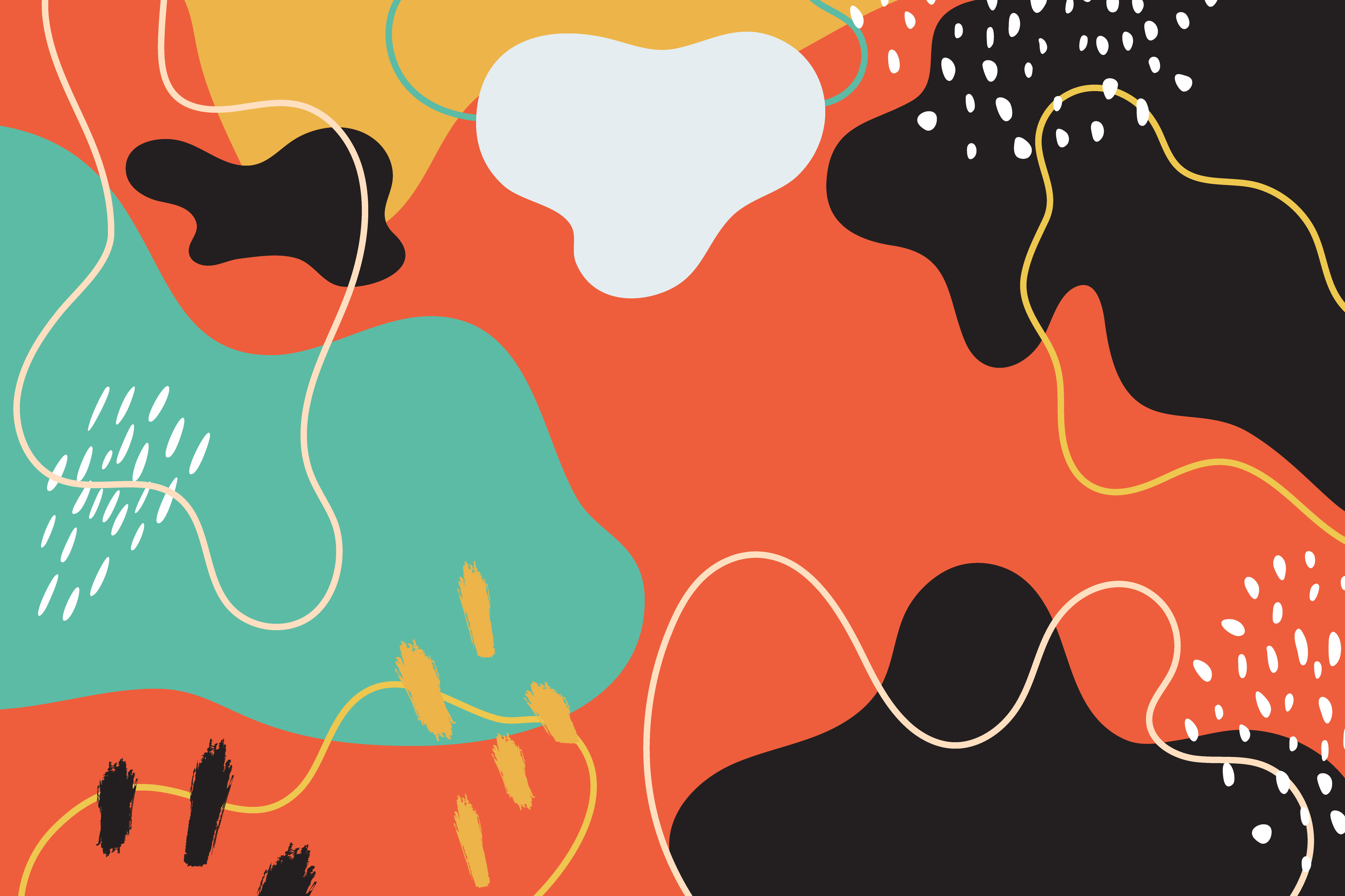 Funky Retro Background