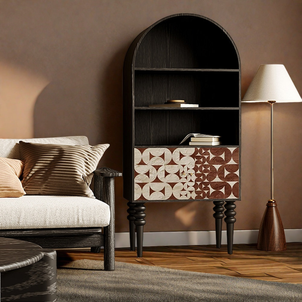 Kaoloupin Medieval style bookcase | Wayfair