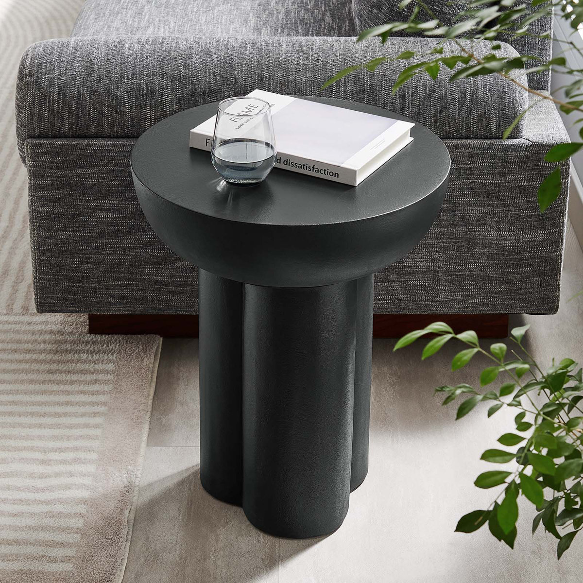 Modway Caspian Pedestal End Table | Wayfair
