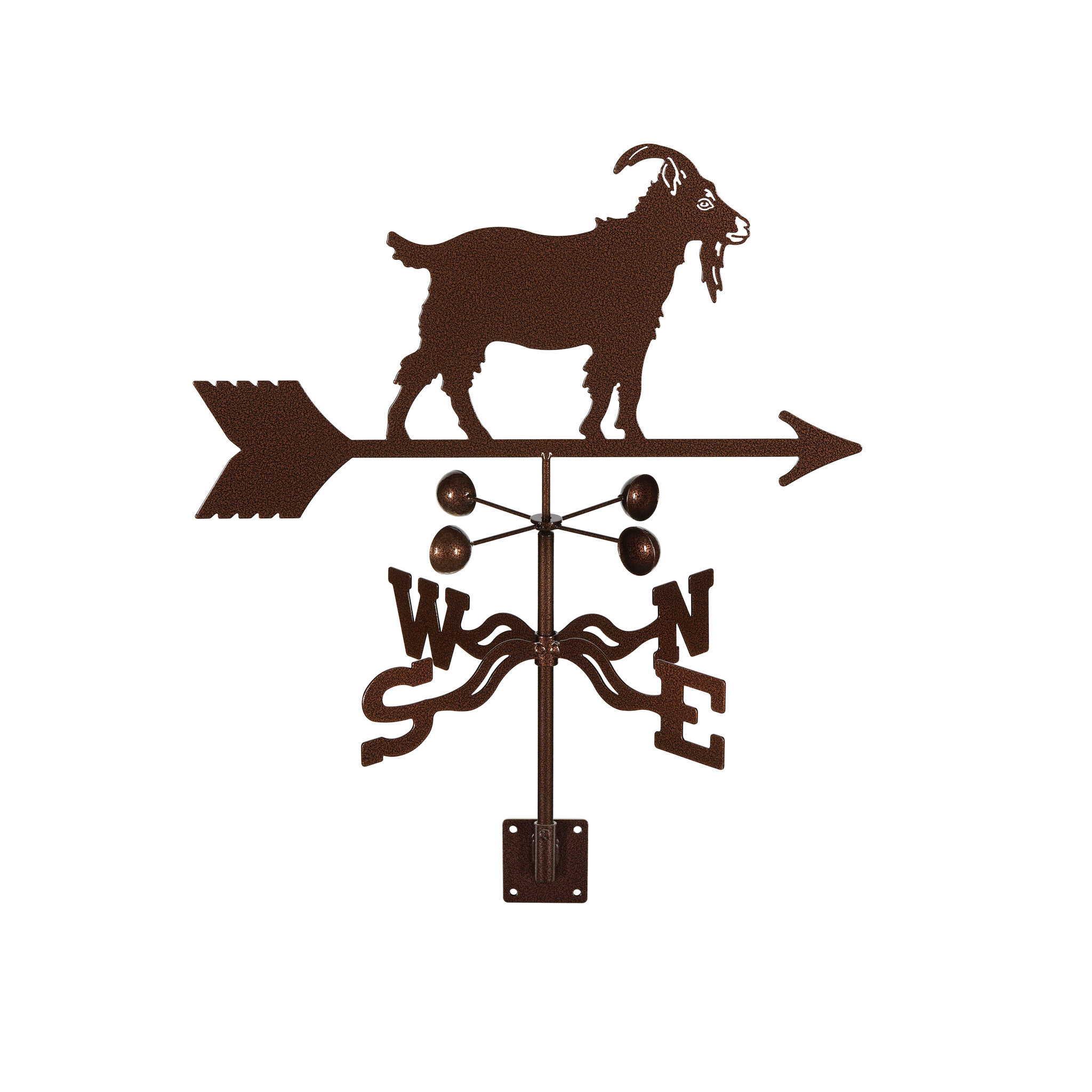 August Grove® Azul Goat Weathervane & Reviews | Wayfair
