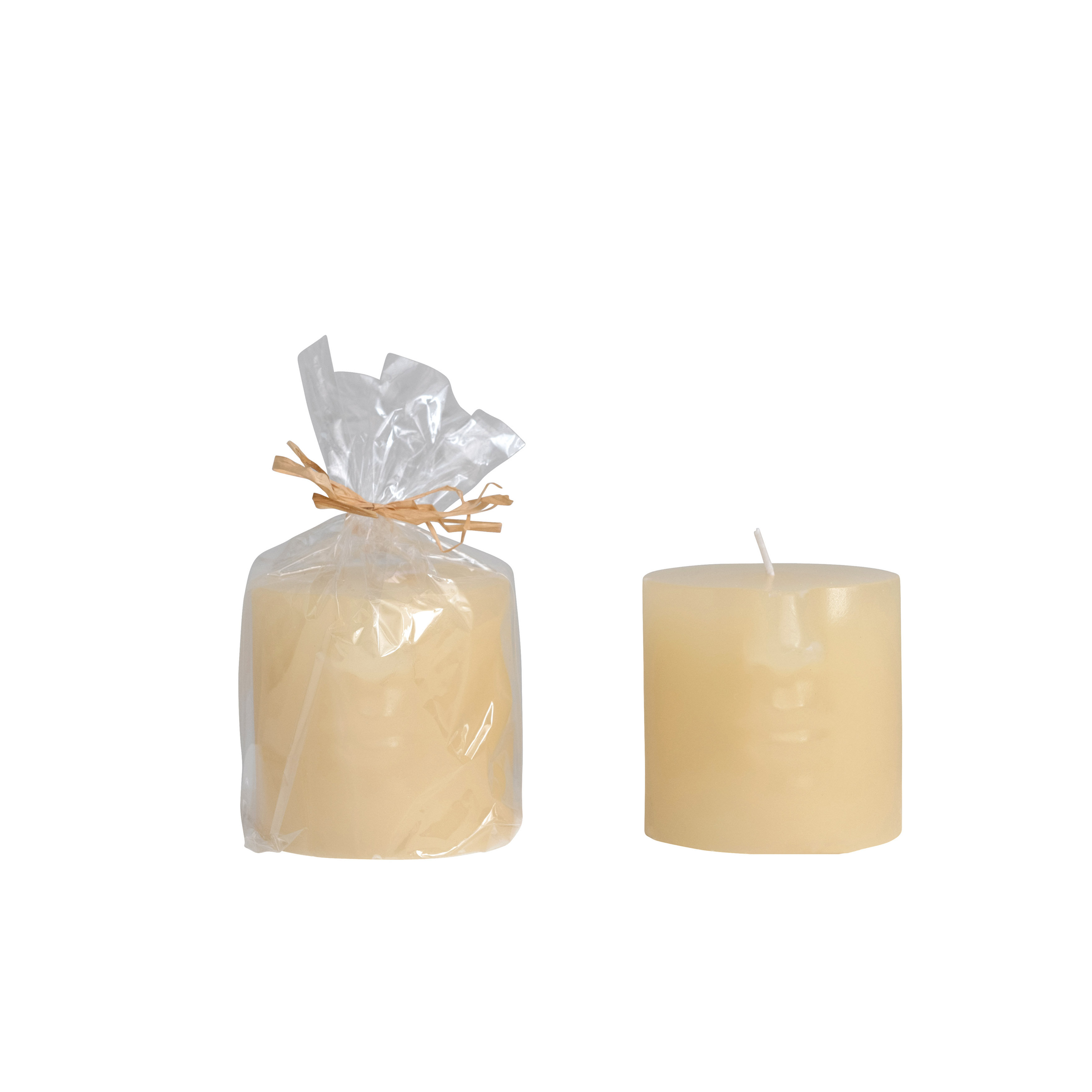 Symple Stuff Unscented Pillar Candle | Wayfair