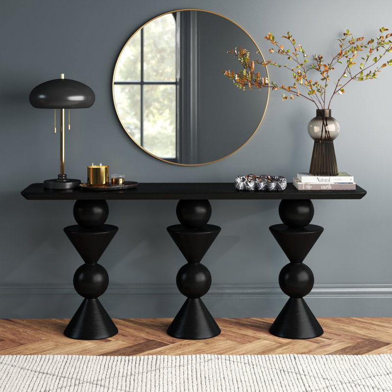 Joss & Main Orchid 68" Solid Wood Console Table | Wayfair