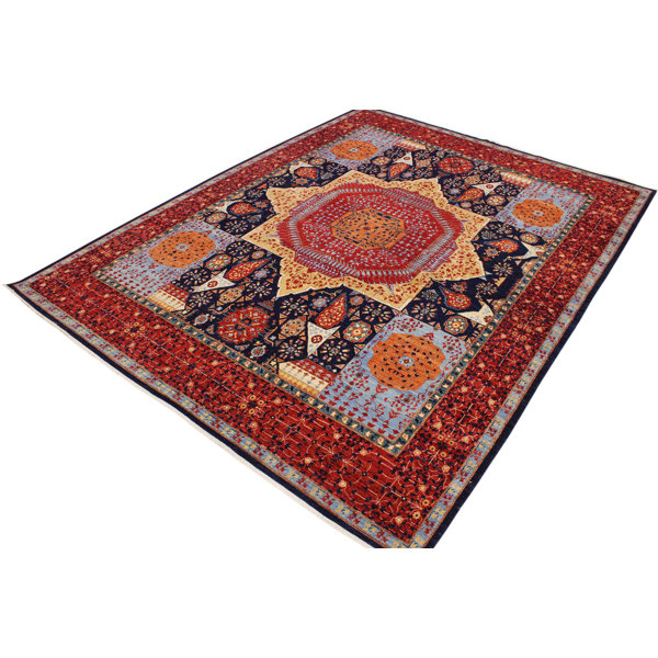 Arshs Fine Rugs Mamluk Wool Oriental Area Rug | Perigold