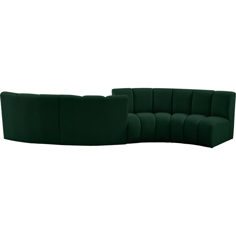 Everly Quinn Izen 4 - Piece Upholstered Sectional | Wayfair