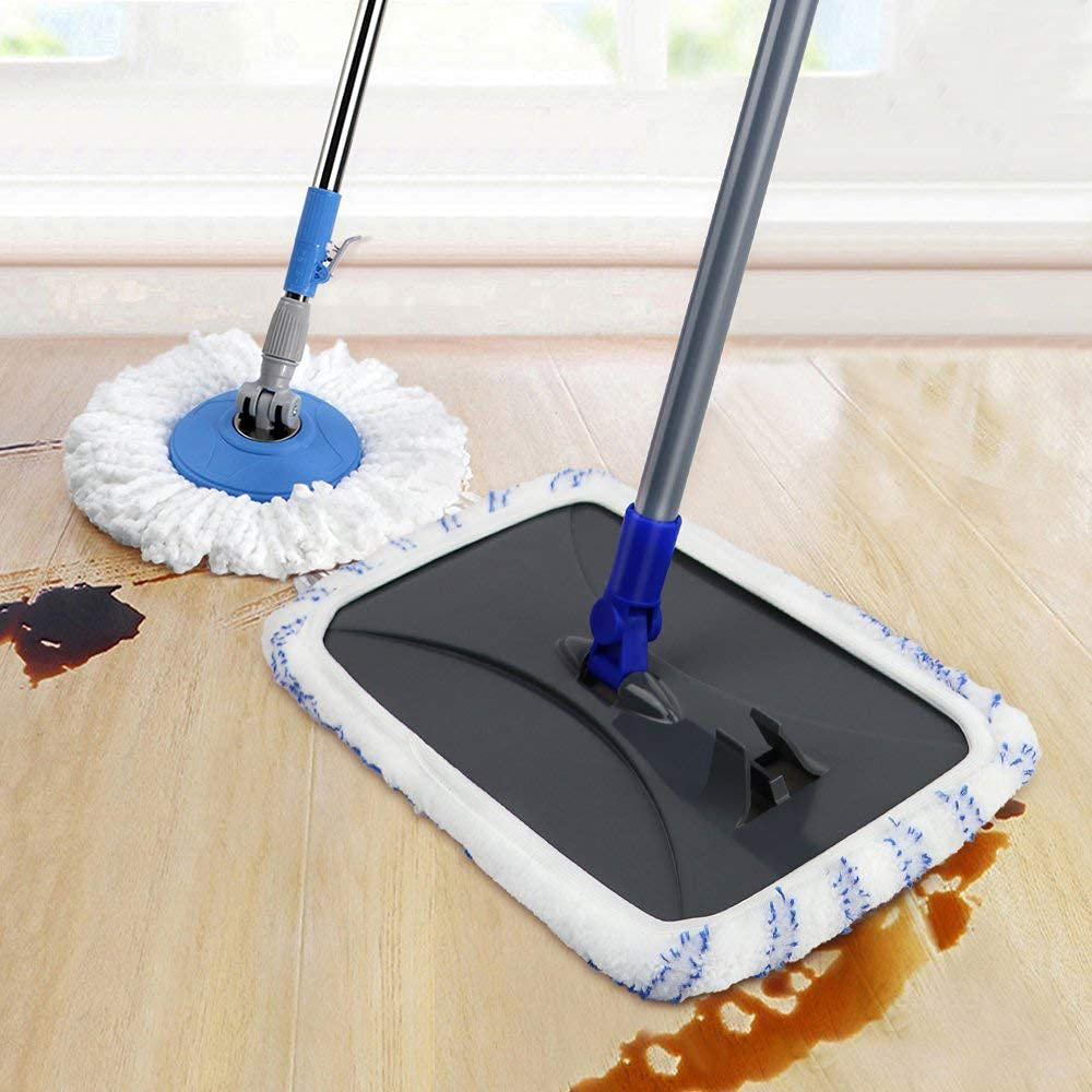 tangmaikeji Microfibre Flat Mop, Extended Wet Dry Large Floor Mop With ...