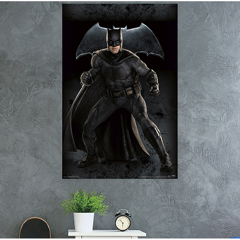 Trends International Justice League - Batman Paper Print | Wayfair