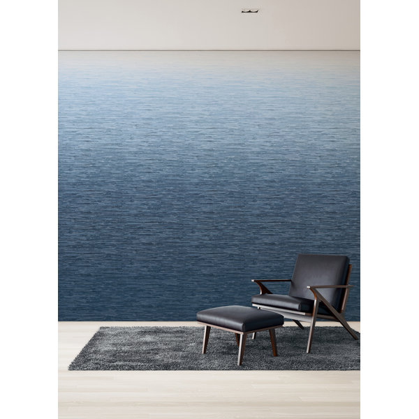REMIX Walls by Katie Hunt Into the Deep Dark Blue Ombre Wall Mural ...
