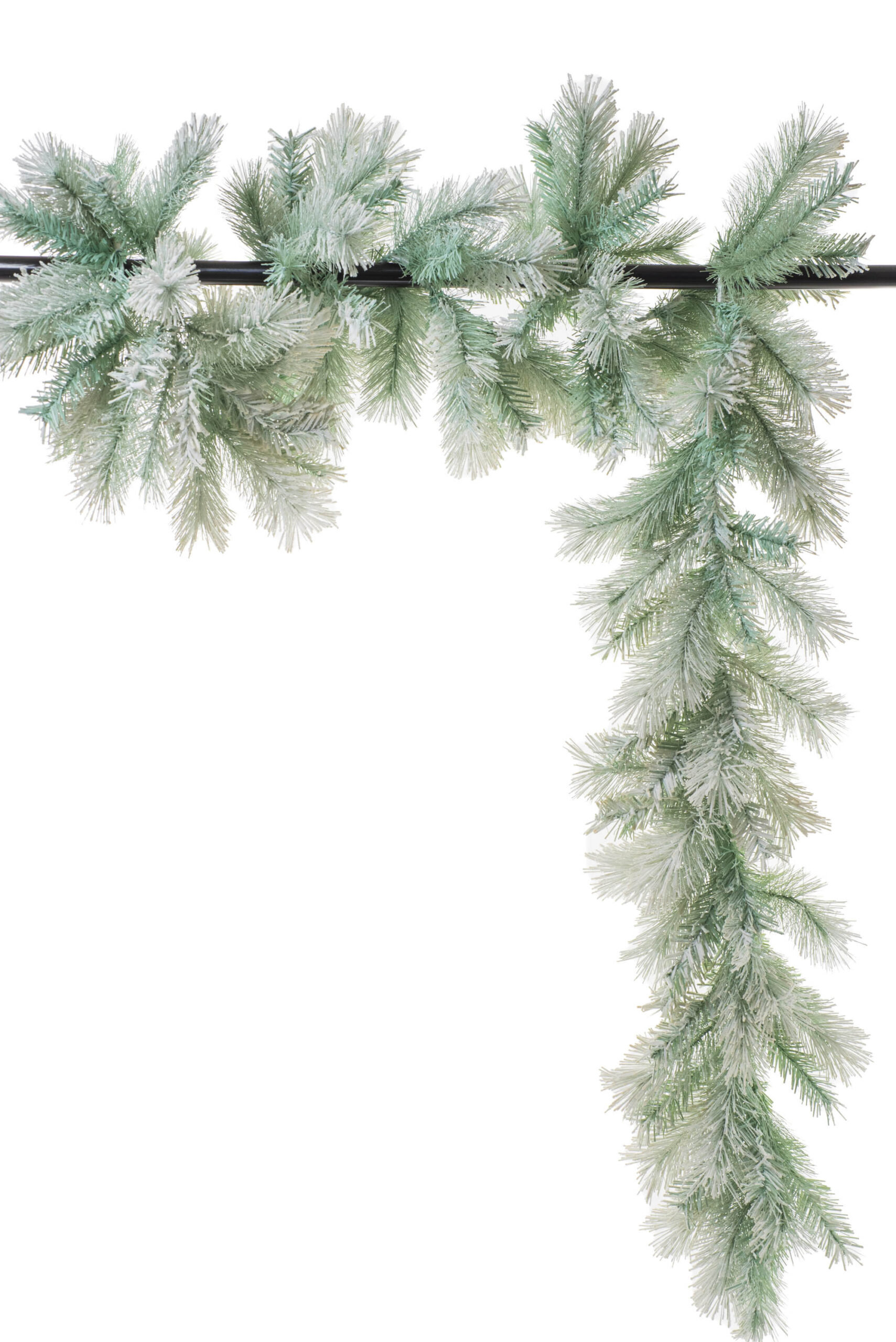 The Holiday Aisle® 0.42' Glittered Pretty Garland | Wayfair