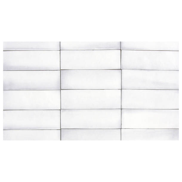 KDC Tile and Marble 2.5" x 8" Ceramic Subway Wall Tile & Reviews | Wayfair
