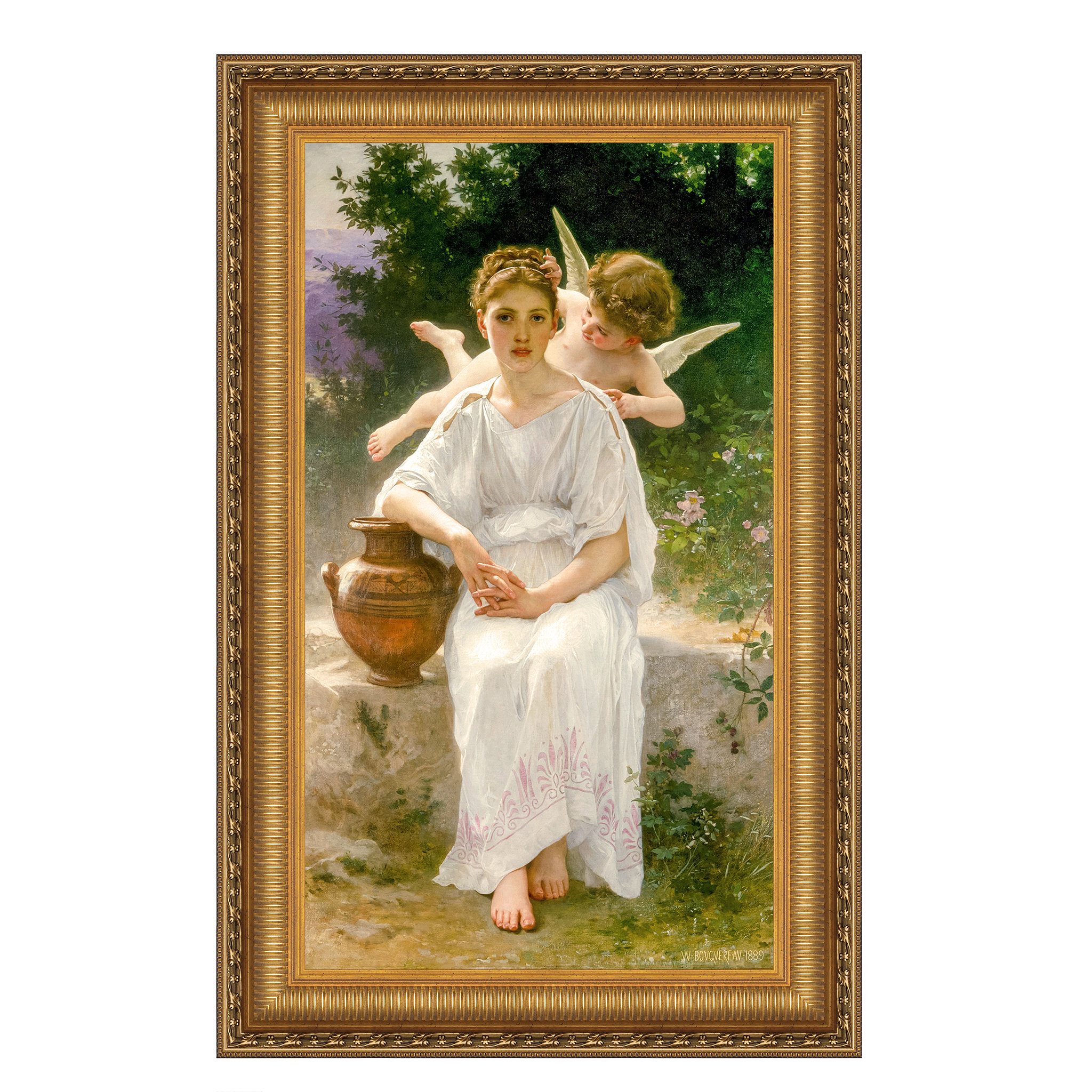 Design Toscano " Whisperings Of Love " by William-Adolphe Bouguereau on ...