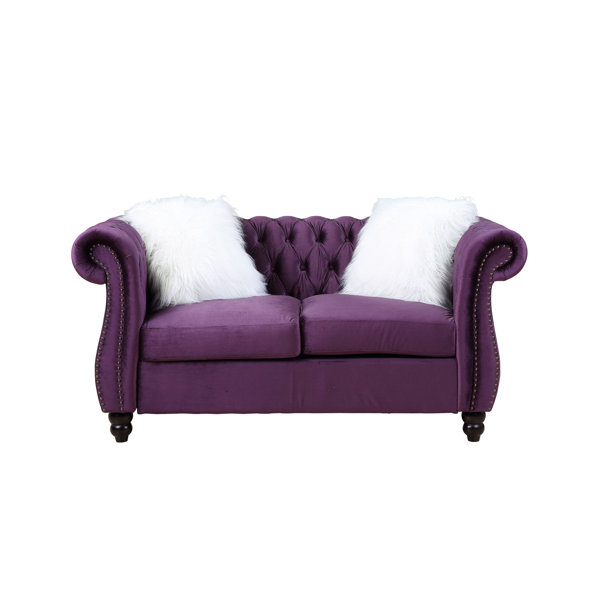 Alcott Hill® Coretha 65'' Upholstered Loveseat | Wayfair