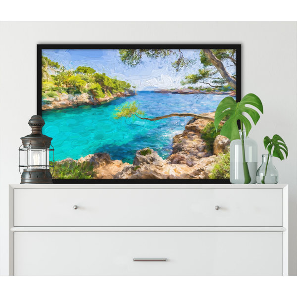 House of Hampton Mallorca Bay Cove - Picture Frame Painting | Wayfair.co.uk