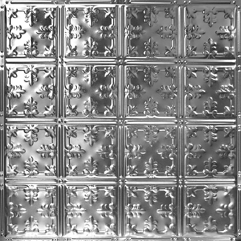 American Tin Ceilings 2' x 2' (24" x24") Wall Panels & Ceiling Nail-Up ...