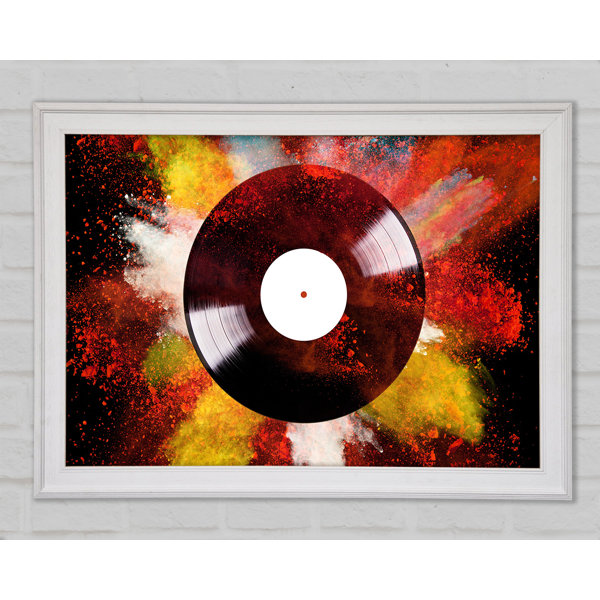 Ivy Bronx Album Powder Framed Print | Wayfair.co.uk