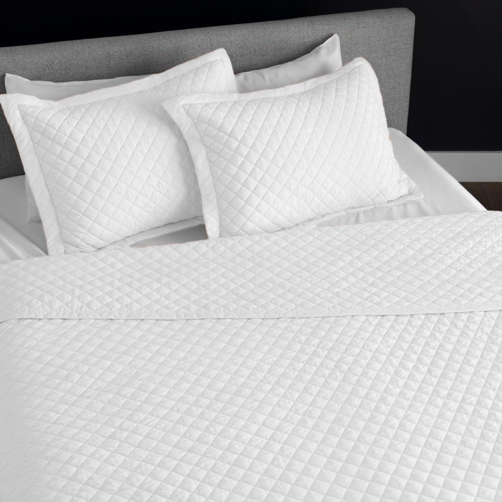 Jennifer Adams Home Lux Diamond Quilted Sham & Reviews | Wayfair
