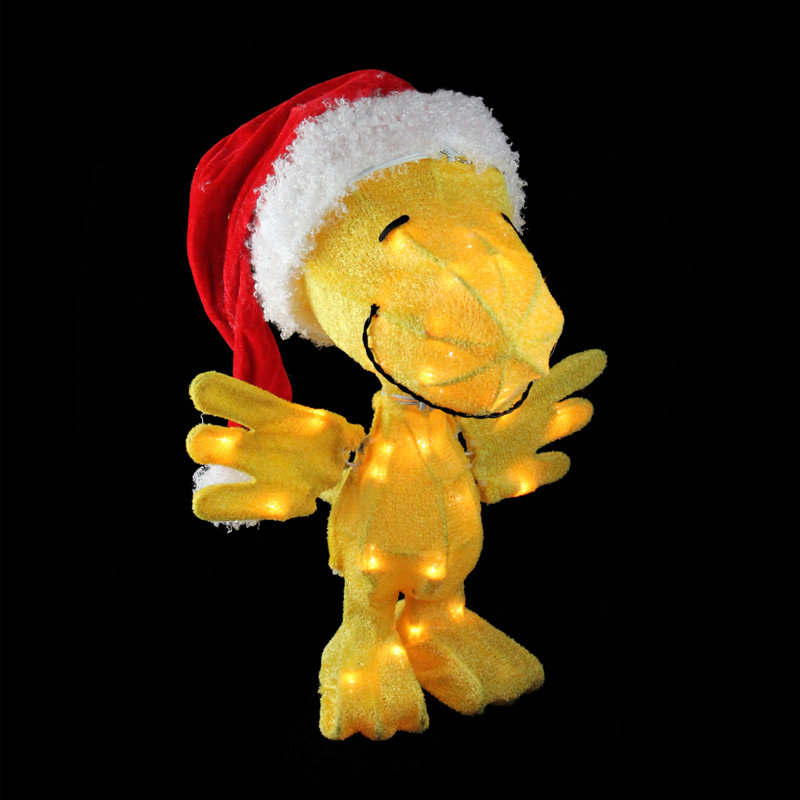 Product Works 18" Pre-Lit Santa Claus Woodstock Outdoor Decor & Reviews ...