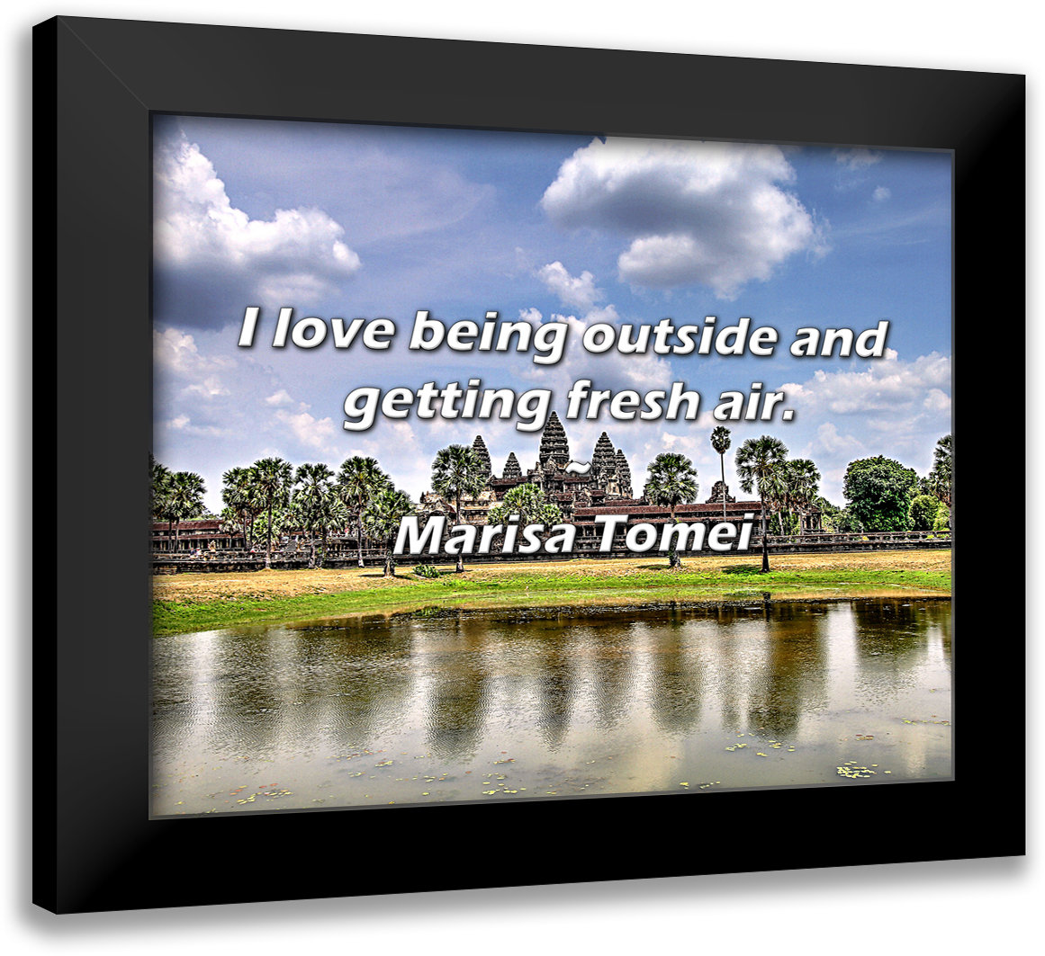Latitude Run® Marisa Tomei Quote: I love being outside and getting ...