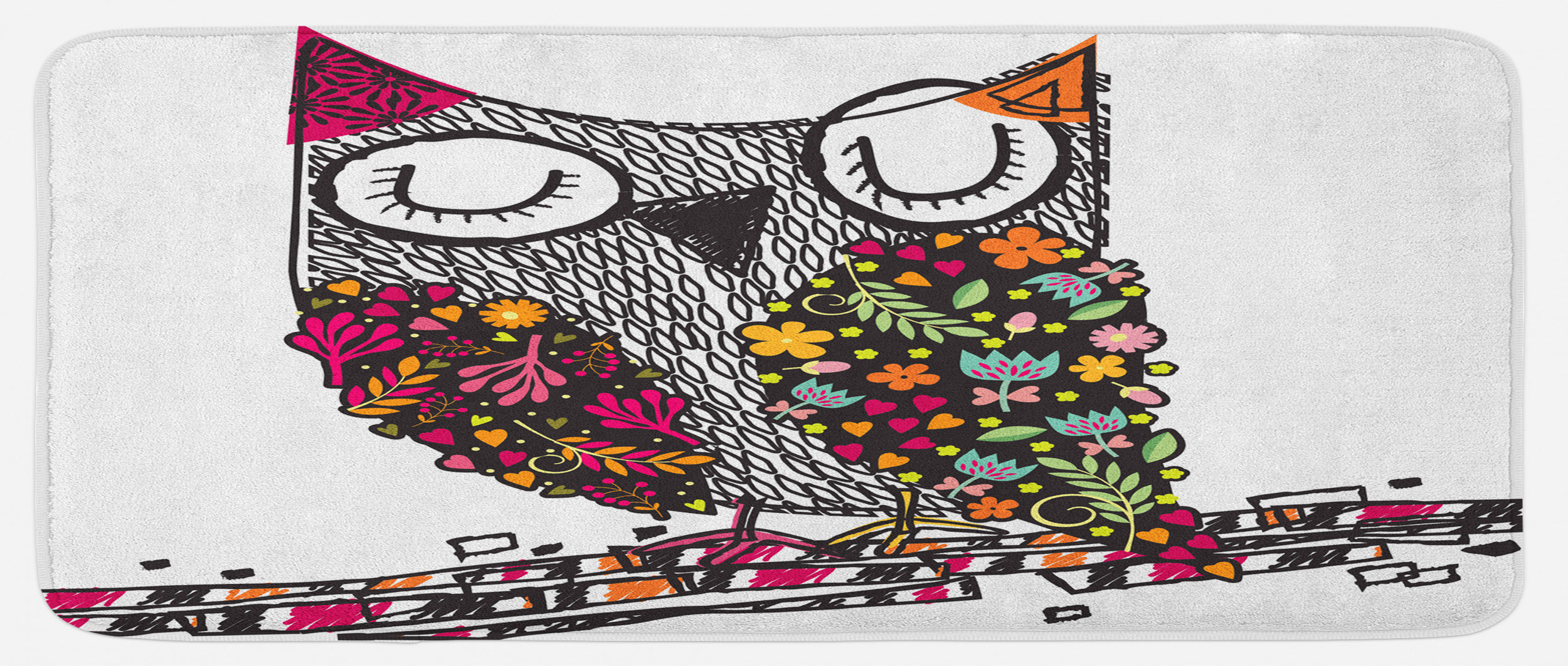 East Urban Home Owls Kitchen Mat | Wayfair