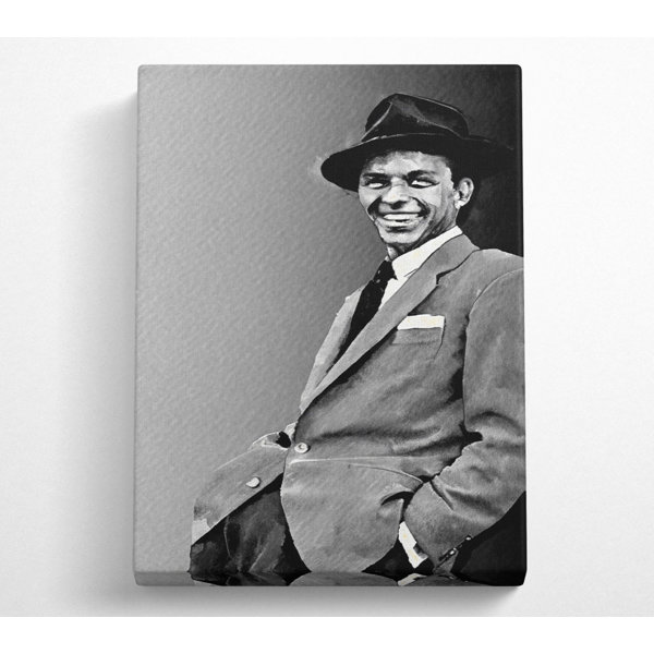 ClassicLiving Frank Sinatra Smile - Wrapped Canvas Print | Wayfair.co.uk