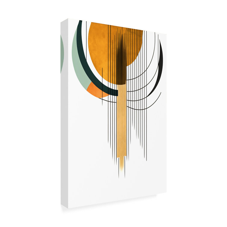 George Oliver " Mid Century Abstract Painting 20 " by Ray Heere | Wayfair