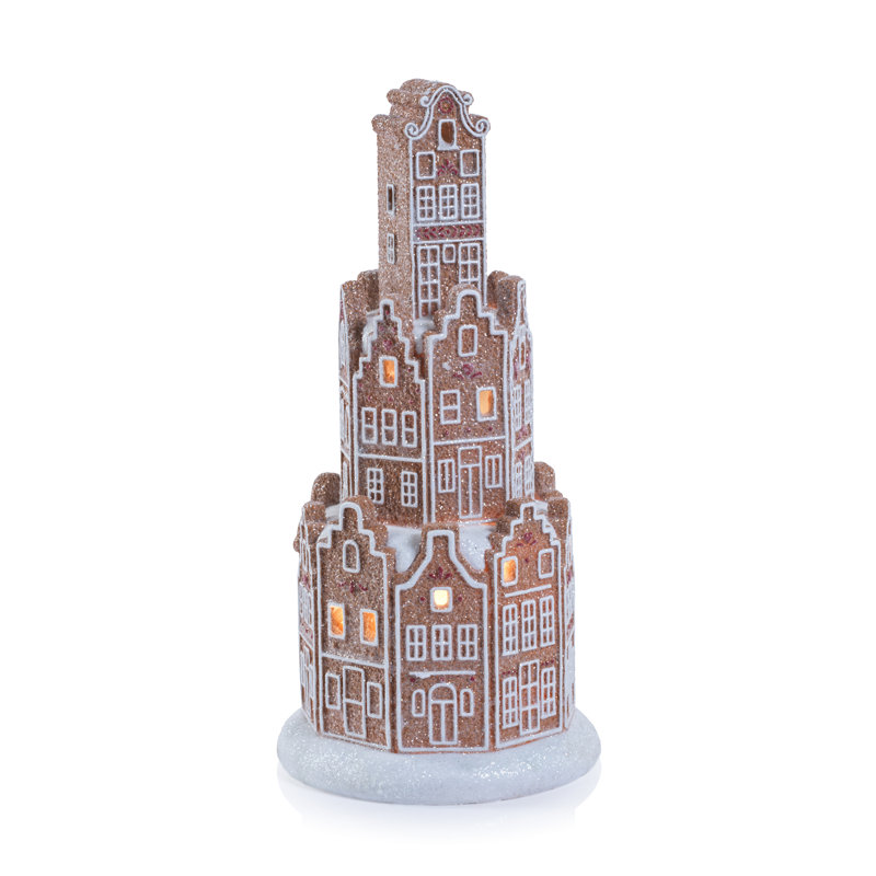 The Holiday Aisle® LED Holiday Gingerbread Houses | Birch Lane