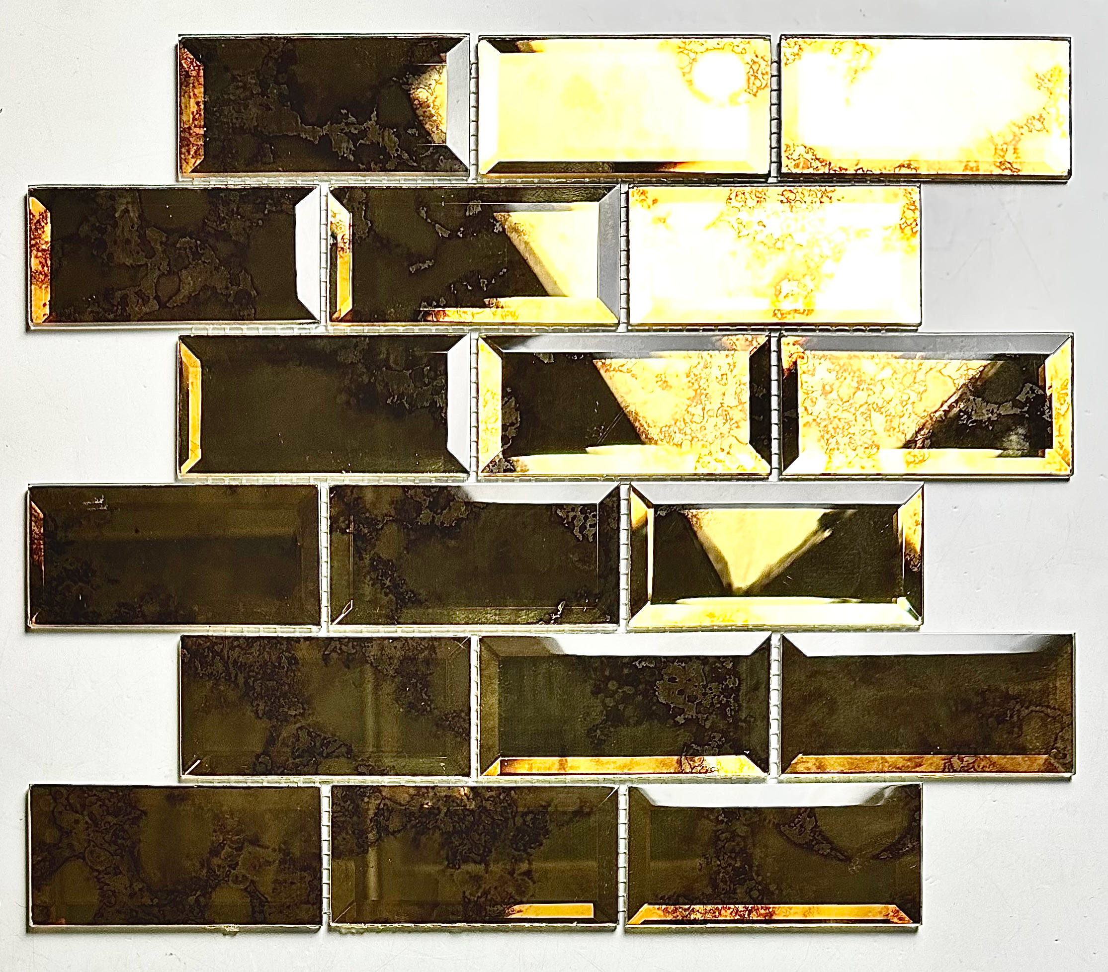 Abolos Reflections 2 in. x 4 in. Diamond Grade Glass Mirror Beveled ...