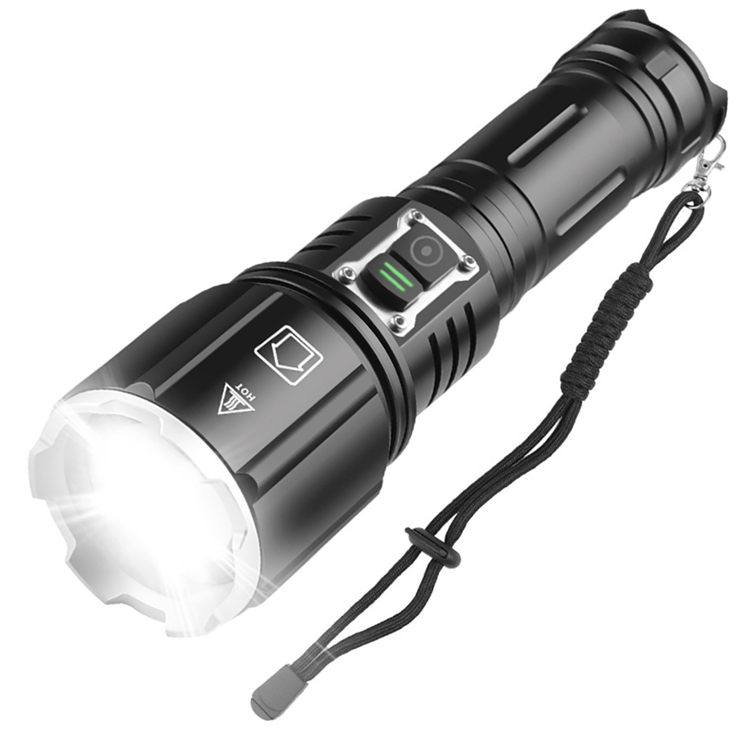 Edge Collections 7.17'' Battery Powered Integrated LED Flashlight | Wayfair