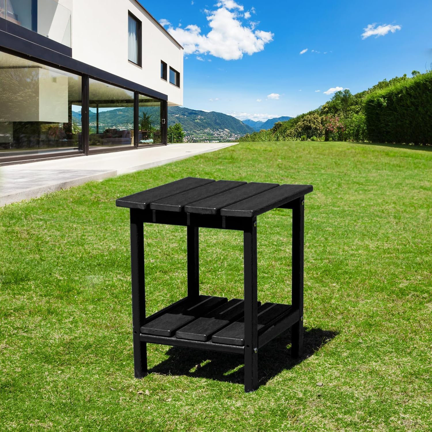 Ophelia & Co. Outdoor Side Table, Adirondack Patio End Tables, Small ...