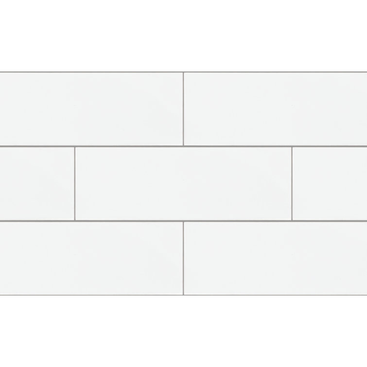 Mulia Tile 4" x 12" Ceramic Subway Tile & Reviews | Wayfair